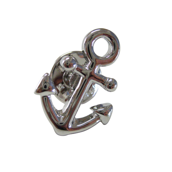 Kiola Designs | Accessories | Nautical Anchor Lapel Pin | Poshmark
